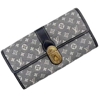 Louis Vuitton Pre-owned Canvas Wallet - - Pre-owned - Damen - Blau - ONE SIZE