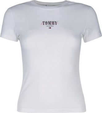 Tommy Jeans Femme, Tops, Blanc, Taille: 34 FR Hauts &Eacute;l&eacute;gants pour Hommes et Femmes