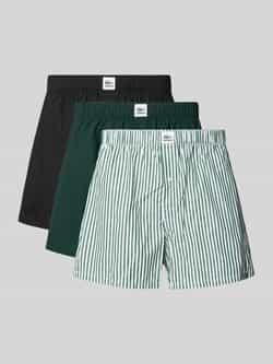 Lacoste Boxer im 3er-Pack mit Logo-Patch