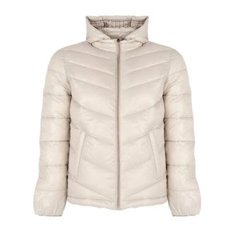 Guess Homme, Vestes, Gris, Taille: L Veste matelassée avec capuche amovible