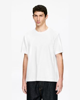Arket Lockeres T-Shirt 220 GSM -Wei&szlig;