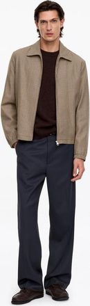 Arket Kurze Baumwolljacke -Braun
