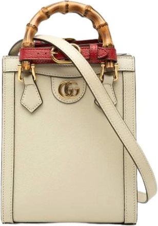 Gucci Pre-owned Diana - Femme - Pre-owned - Beige - Taille: ONE Size