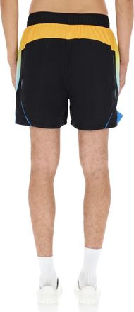 Casablanca Football Windbreaker Shorts - Black