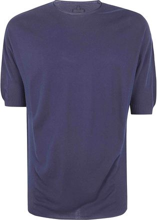 MD75 Rundhalspullover - Blau