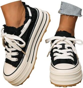 Generic Baskets &agrave; plateforme pour femme - Chaussures de trekking - Chaussures de sport dext&eacute;rieur - Chaussures de course - Chaussures de randonn&eacute;e &eacute;l&eacute;gantes &agrave;