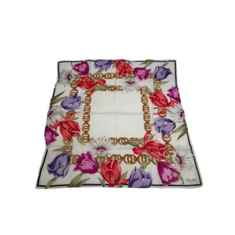 Celine Foulard en soie vintage Pre-owned - Femme - Pre-owned - Multicolore - Taille: ONE Size