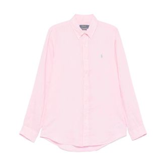 Polo Ralph Lauren Homme, Chemises, Rose, Taille: L Chemise Casual