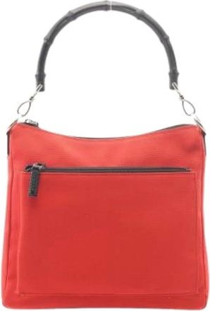Gucci Sac bandouli&egrave;re vintage Pre-owned - Femme - Pre-owned - Rouge - Taille: ONE Size