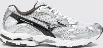 Mizuno Wave Rider 10 Mesh-Sneaker mit laminierten Eins&auml;tzen und Logo