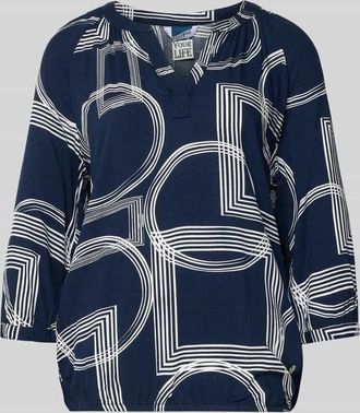 Zabaione Relaxed Fit Bluse aus reiner Viskose Modell Cornelia