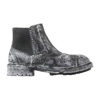 Dolce & Gabbana Ankle Boots - - Shoes - Herren - Grau - 39 EU