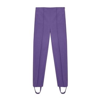 Lardini Lila Viscose Tailored Hose - - Trousers - Damen - Lila - S