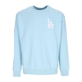 New Era Dodgers Leichter Crewneck Sweatshirt - - Sweatshirts & Hoodies - Herren - Blau - XL