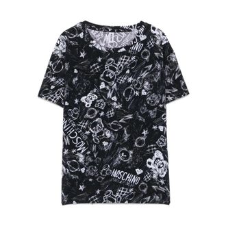 Moschino T-shirts - Femme - Tops - Noir - Taille: 38 FR