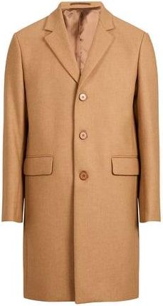 Au Printemps Paris Manteau col tailleur en laine et cachemire m&eacute;lang&eacute;s