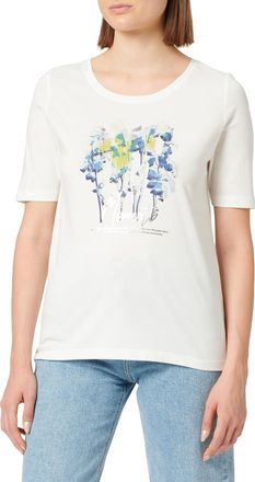 s.Oliver Damen T-Shirt Kurzarm White 34