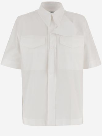 Bottega Veneta Womens Cotton Shirt White
