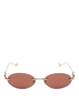 Valentino Garavani Lunettes De Soleil - Marron