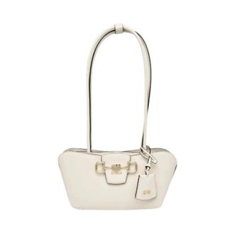 Guess Janie Schultertasche - - Bags - Damen - Beige - ONE SIZE