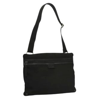 Gucci Pre-owned Toile sacs-gucci - Femme - Pre-owned - Noir - Taille: ONE Size