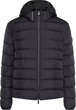Moncler Daunenjacke Bomber Jacke mit Abnehmbare Kapuze Mikroweichem Nylon-Technique, Zwei-Wege-Rei&szlig;verschluss