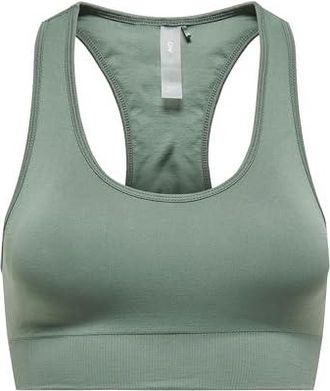 Only Play Onpdaisy-2 Seam Bra Noos, Vert Canard, L Femmes