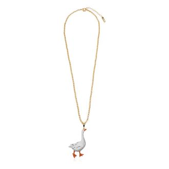 Moschino Femme, Accessoires, Jaune, Taille: ONE Size Pendentif