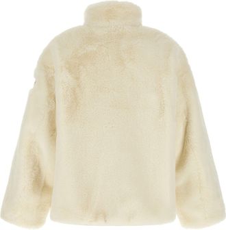 Tatras Plush Polyester Jacket - White
