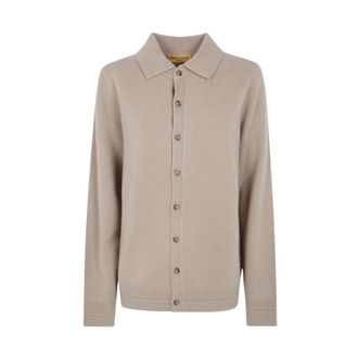 Guest In Residence Chemise Plaza Feutr&eacute;e - Homme - Pulls - Beige - Taille: L