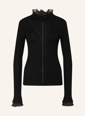 Liu Jo Liu Jo Pullover Mit R&uuml;schen schwarz
