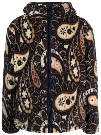 Drôle de Monsieur veste à motif cachemire - Bleu