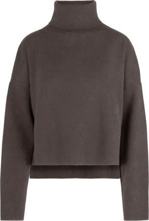 Bomboogie Femme, Pulls, Brun, Taille: 44 FR Col Roul&eacute; en Coton