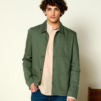 Bexley Faustinien - Blousons et Vestes Textile homme vert sauge