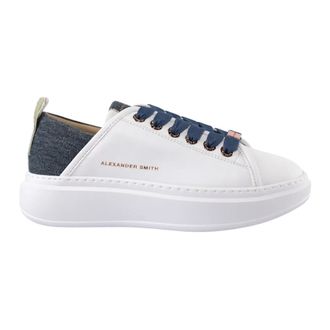 Alexander Smith Wei&szlig;e Avio Wembley Sneakers - - Shoes - Damen - Wei&szlig; - 39 EU