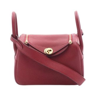 Herm&egrave;s Pre-owned Cuir sacs-main - Femme - Pre-owned - Rouge - Taille: ONE Size