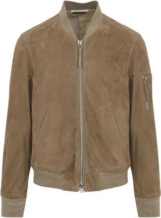 Tom Ford Homme, Vestes, Brun, Taille: XL Blouson aviateur en daim
