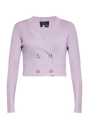 Faina Strickjacke Damen Lavendel