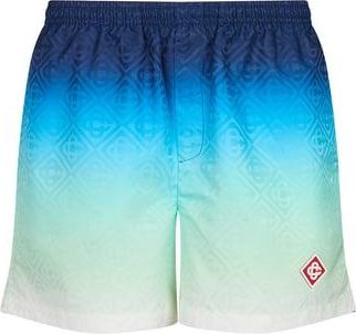 Casablanca Short de bain d&eacute;grad&eacute; mi-cuisse