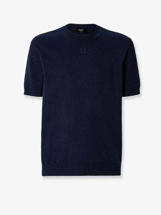 Fendi Cotton and cashmere sweater - FENDI - gender_Man