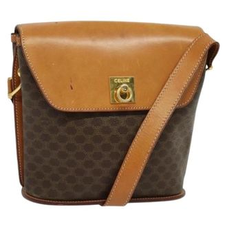Celine Pre-owned Cuir sacs-celine - Femme - Pre-owned - Brun - Taille: ONE Size