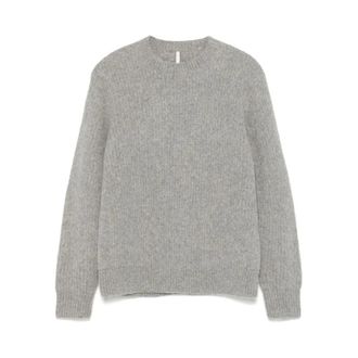 Sunflower Homme, Pulls, Gris, Taille: S Pull Gris Zen Tricot&eacute;
