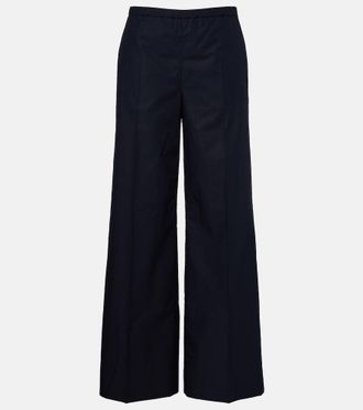 Moncler Weite Hose aus Baumwolle