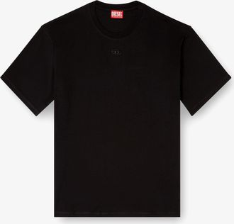 Diesel Cotton T-shirt with embroidered logo on the front - DIESEL - gender_Man