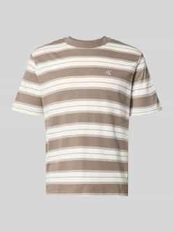 Calvin Klein Jeans Regular Fit T-Shirt aus Baumwoll-Mix