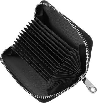 Yarnow Petit Porte-cartes &agrave; Fermeture &Eacute;clair pour Femmes Portefeuille Compact avec Capacit&eacute; &Eacute;tendue de Rangement Organiseur de Cartes Pratique pour Sorties S