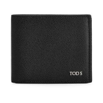 Tod's Portefeuille Caviar Baby 10.5X9 - Homme - Accessoires - Noir - Taille: ONE Size
