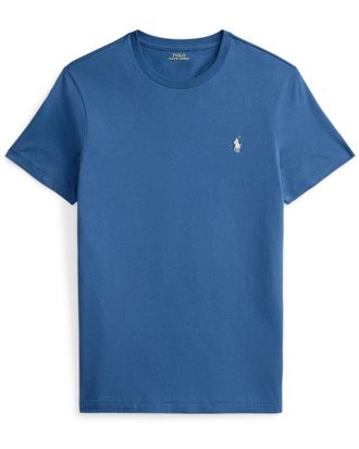 Ralph Lauren Leichtes T-Shirt mit Pony-Stickerei, Custom Slim Fit in