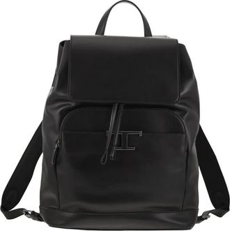 Tod's Tods Rucks&auml;cke - T Timeless Medium Leather Backpack - Gr. unisize - in Schwarz - f&uuml;r Damen
