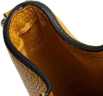 Celine Hobo Bags - Nano Leather Luggage Tote - Gr. unisize - in Gelb - f&uuml;r Damen